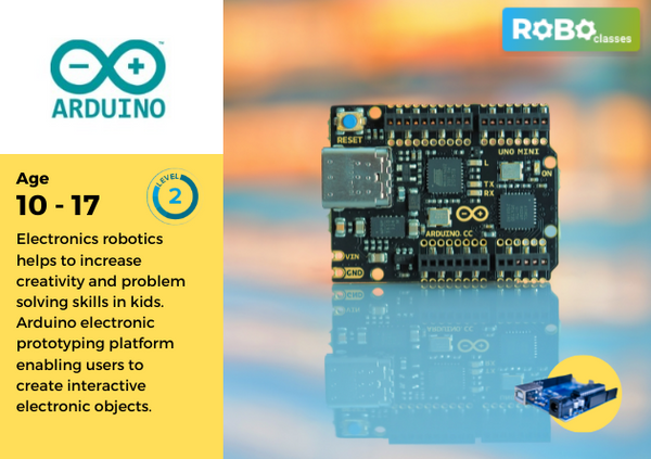 Arduino Robotics Classes Intermediate Course Robo Classes